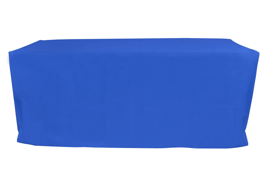 6' fitted regular fabric tablecloth - Valleytablecloth
